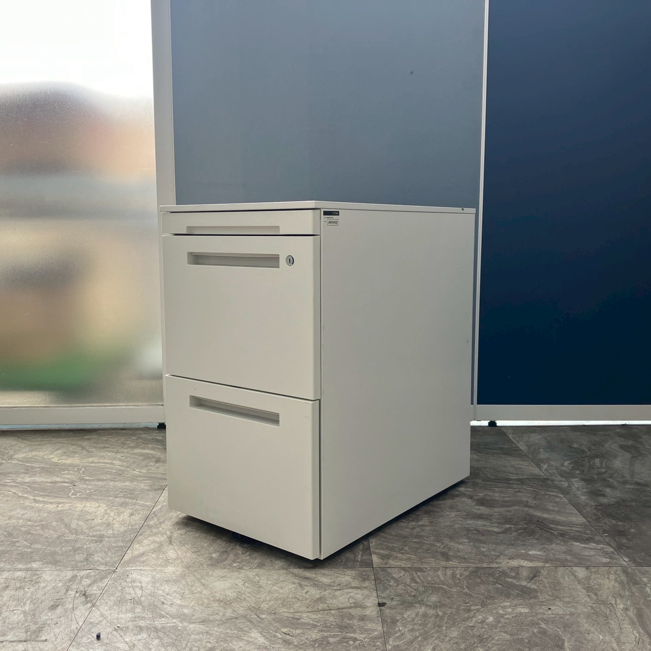 【楽天市場】【中古】ワゴン CZR-046MPCS-W9 イトーキ ITOKI 3段 引き出し収納 W395mm/D590mm/H650mm オフィス用 ホワイト：オフィス家具 アクティブキュー