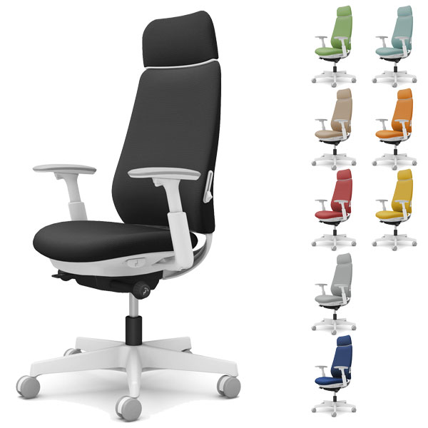 【楽天市場】【ポイント10倍】オカムラ チェア ポータム エクストラスタンダードバック ホワイトフレーム 背クッション ランバーサポート有 ...