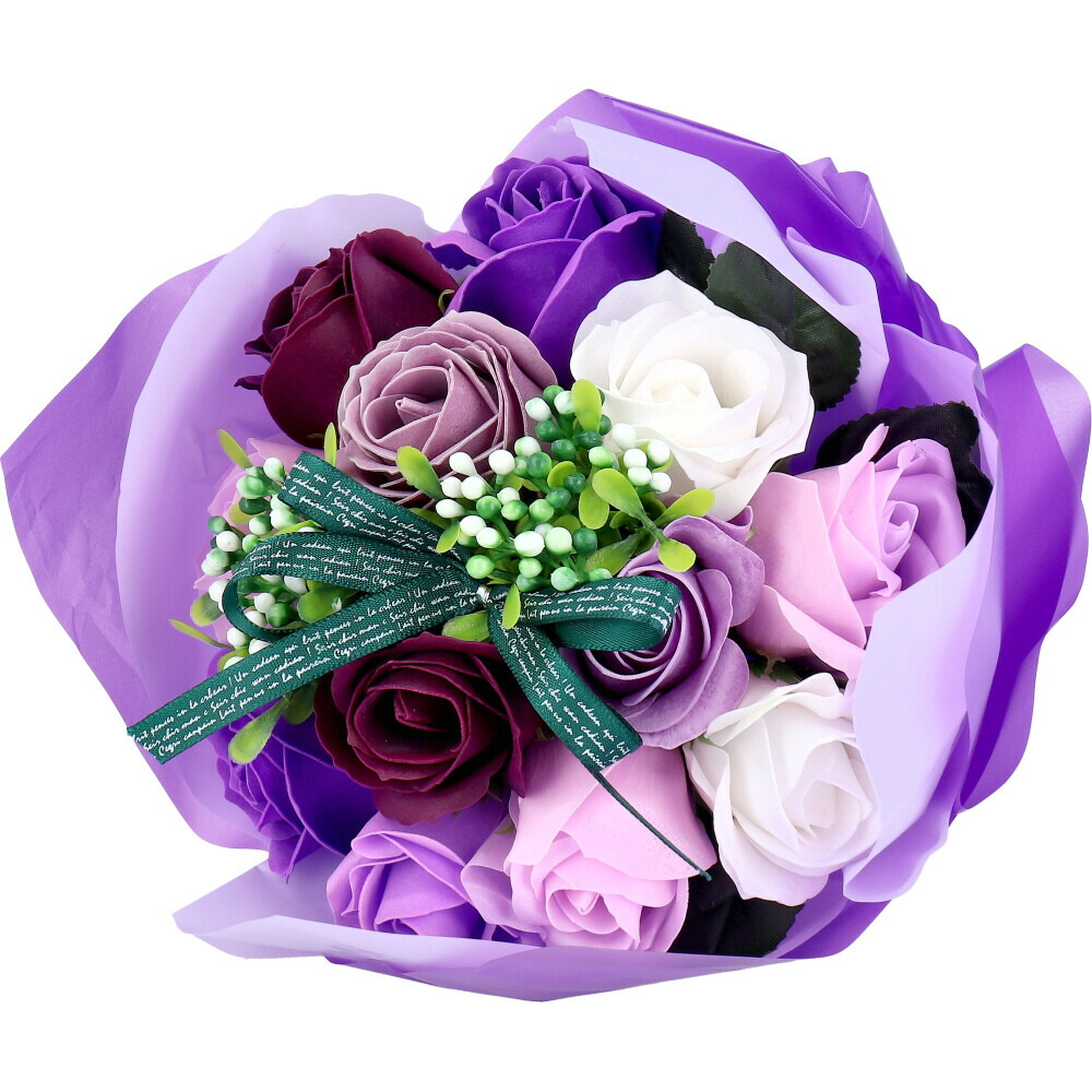 【楽天市場】【ﾎﾟｲﾝﾄ10倍ｷｬﾝﾍﾟｰﾝ当店ﾊﾞﾅｰよりｴﾝﾄﾘｰ必須】シャボンフラワー SBL-11 パープル 母の日ギフト お祝い 枯れないお花 かわいいプレゼント：歯科と日用雑貨 ...