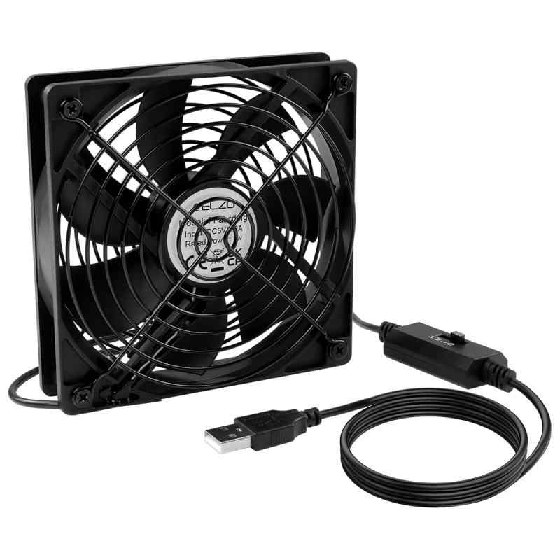 【楽天市場】 USBファン 冷却ファン 12cm 静音 強力 送風機 USB扇風機 ミニファン 小型 卓上 薄型 冷却クーラー 1500RPM ...