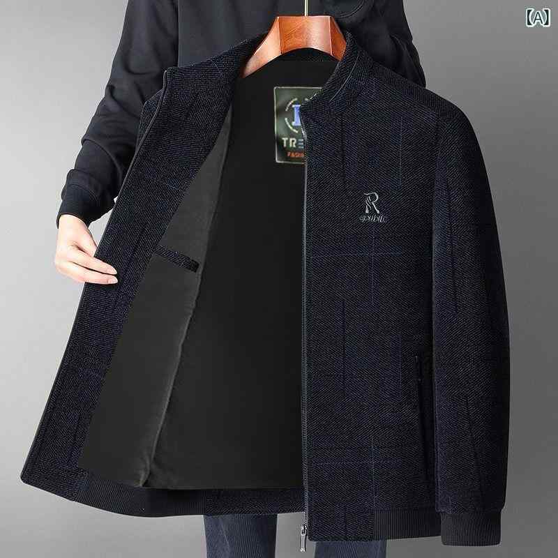 楽天市場】ジャケット コート アウター メンズ 裏チェックハンティング