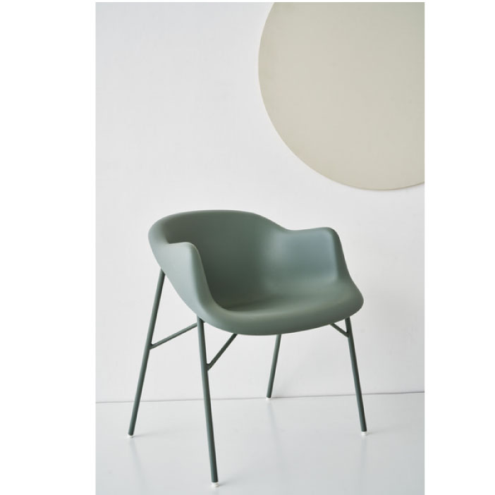 【楽天市場】アームチェア グリーン W59×D63×H74×SH47 組立式 東谷 TMZCL-489TMZLGR IM-043290N ∴ ...