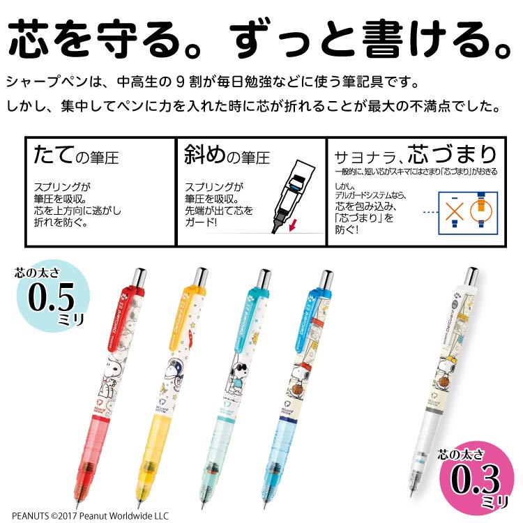 【楽天市場】限定 デルガード スヌーピー デザイン 0.5ミリ 0.3ミリ：印鑑はんこ製造直売店＠小川祥雲堂