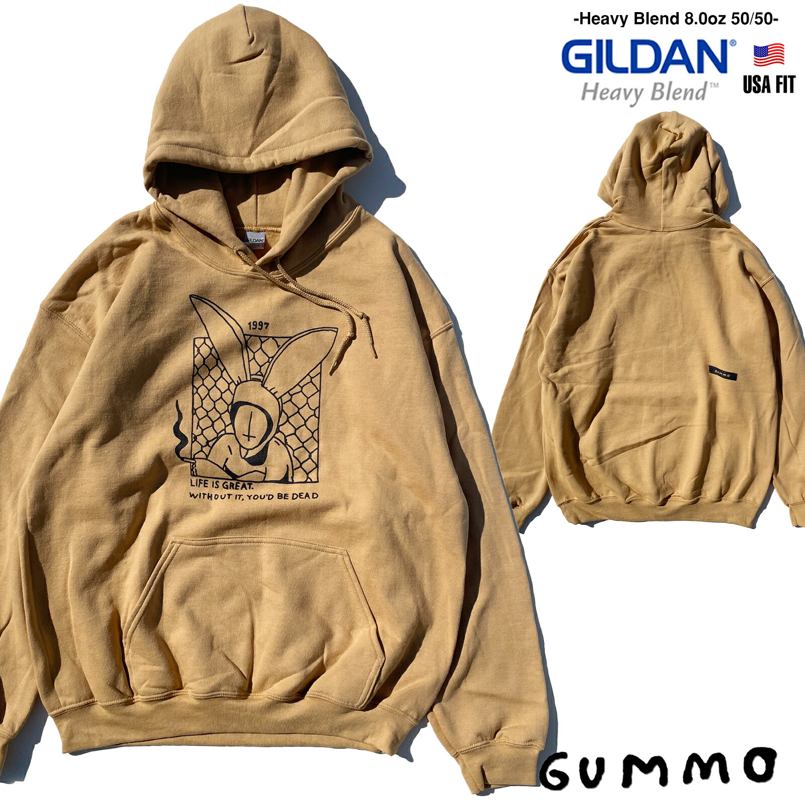 【楽天市場】GUMMO 1997 「LIFE IS GREAT. WITHOUT IT.YOU'D BE DEAD」ガンモ 映画スウェット ...