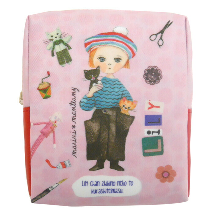 【楽天市場】【ECOUTE！】MM.フィユボックスポーチ リリー：OGURI