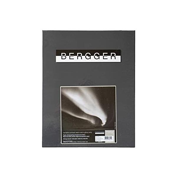 【楽天市場】Bergger 白黒印画紙 Variable CB Warmtone Baryta Semi-glossy 11x14 大四切 ...