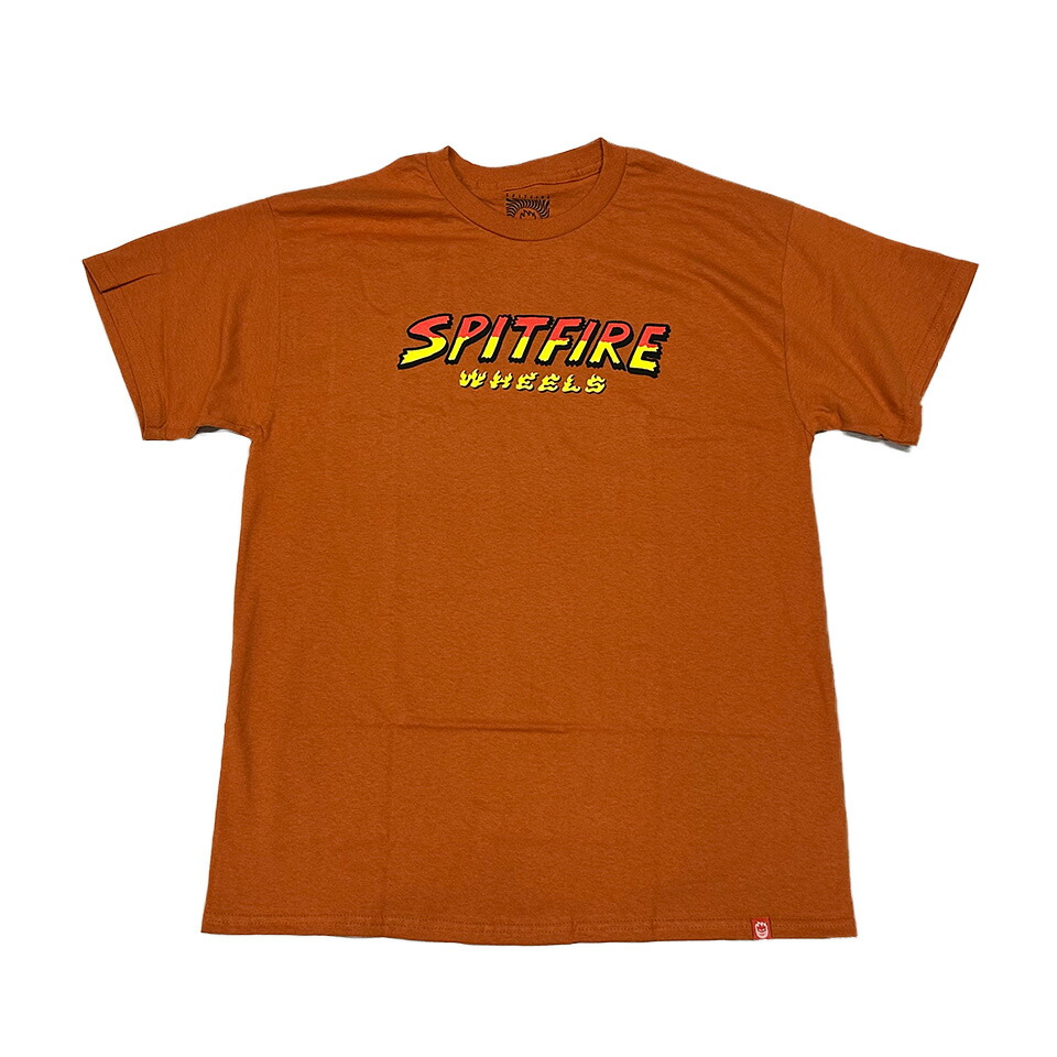 【楽天市場】【 SPITFIRE / HELL HOUNDS SCRIPT S/S TEE / T . ORANGE 】 スピットファイア スピットファイヤー 半袖 Tシャツ オレンジ ...