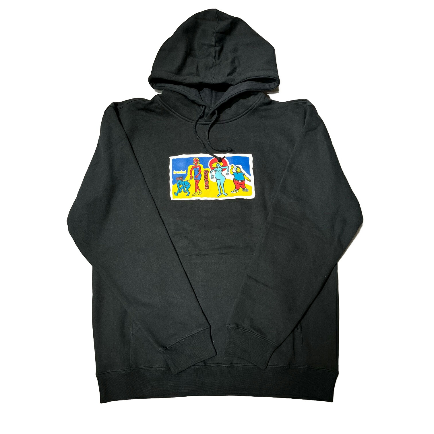 【楽天市場】【 KROOKED / FAMILY AFFAIR HOODIE / BLACK 】 クルキッド スウェット パーカー フーディ ...