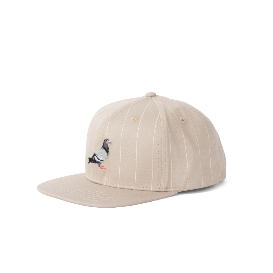 【楽天市場】【 STAPLE / PINSTRIPE PIGEON SNAPBACK / STONE 】 ステイプル キャップ フラット ...