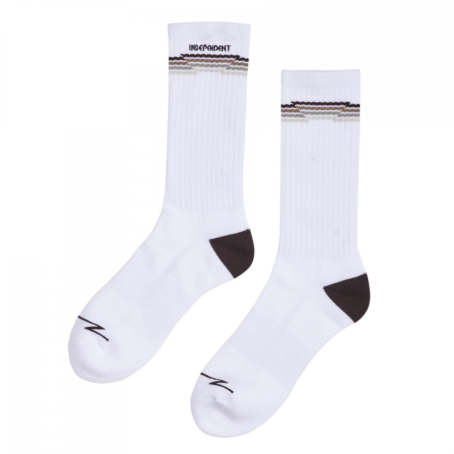 【楽天市場】【 INDEPENDENT / WIRED SOCKS / WHITE 】 インディペンデント ソックス 靴下 ホワイト 白 ...