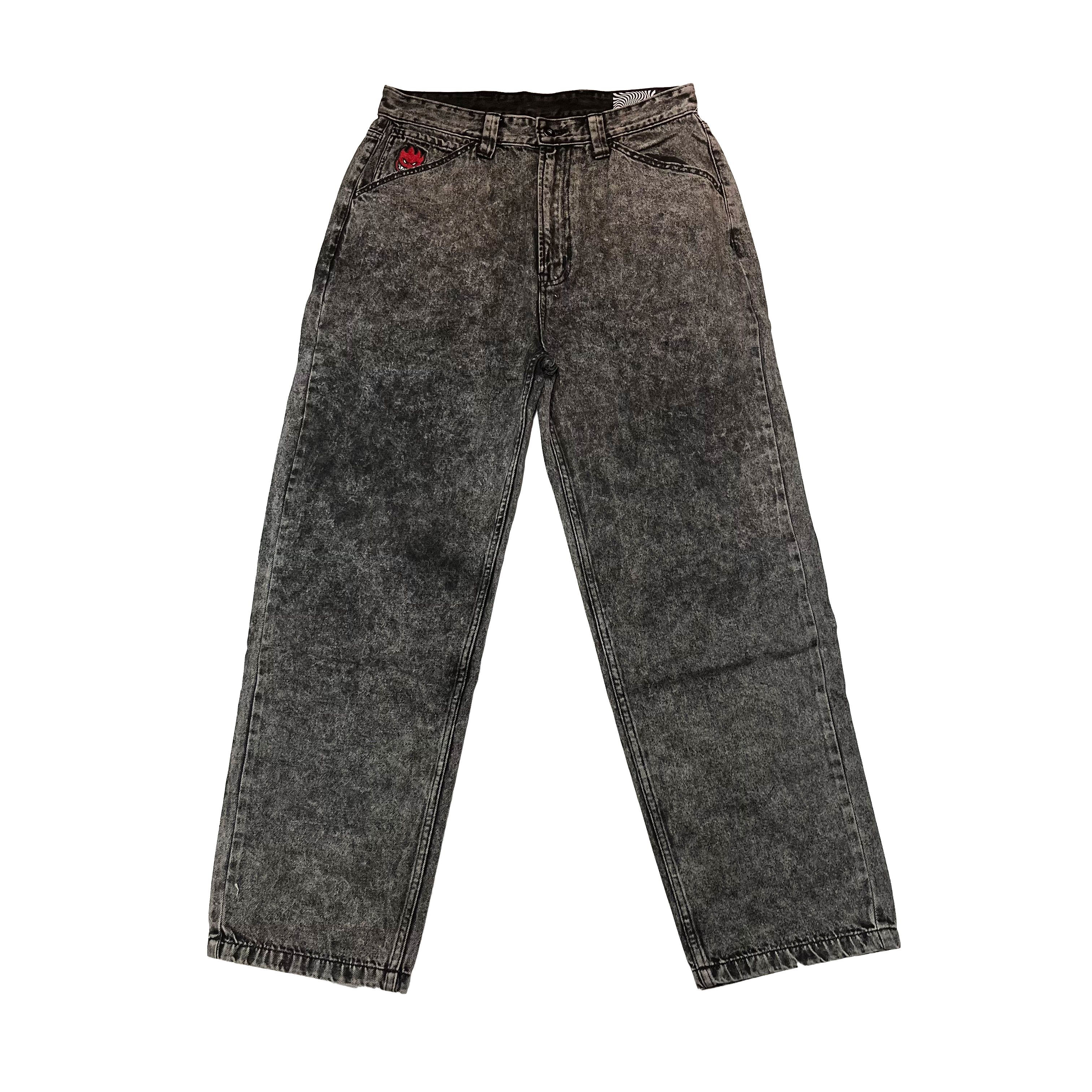 【楽天市場】【 SPITFIRE / BIGHEAD FILL DENIM PANTS / BLACK STONE WASH ...
