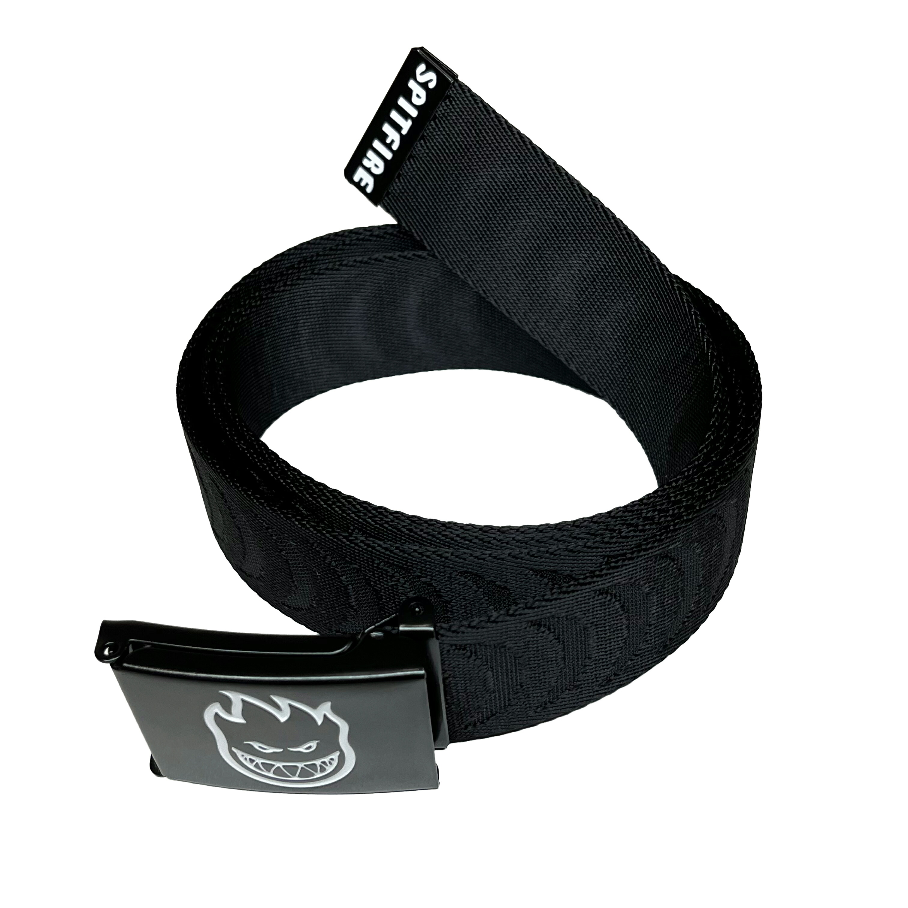 【楽天市場】【 SPITFIRE / BIGHEAD CRESCENT JACQUARD WEB BELT / BLACK ...