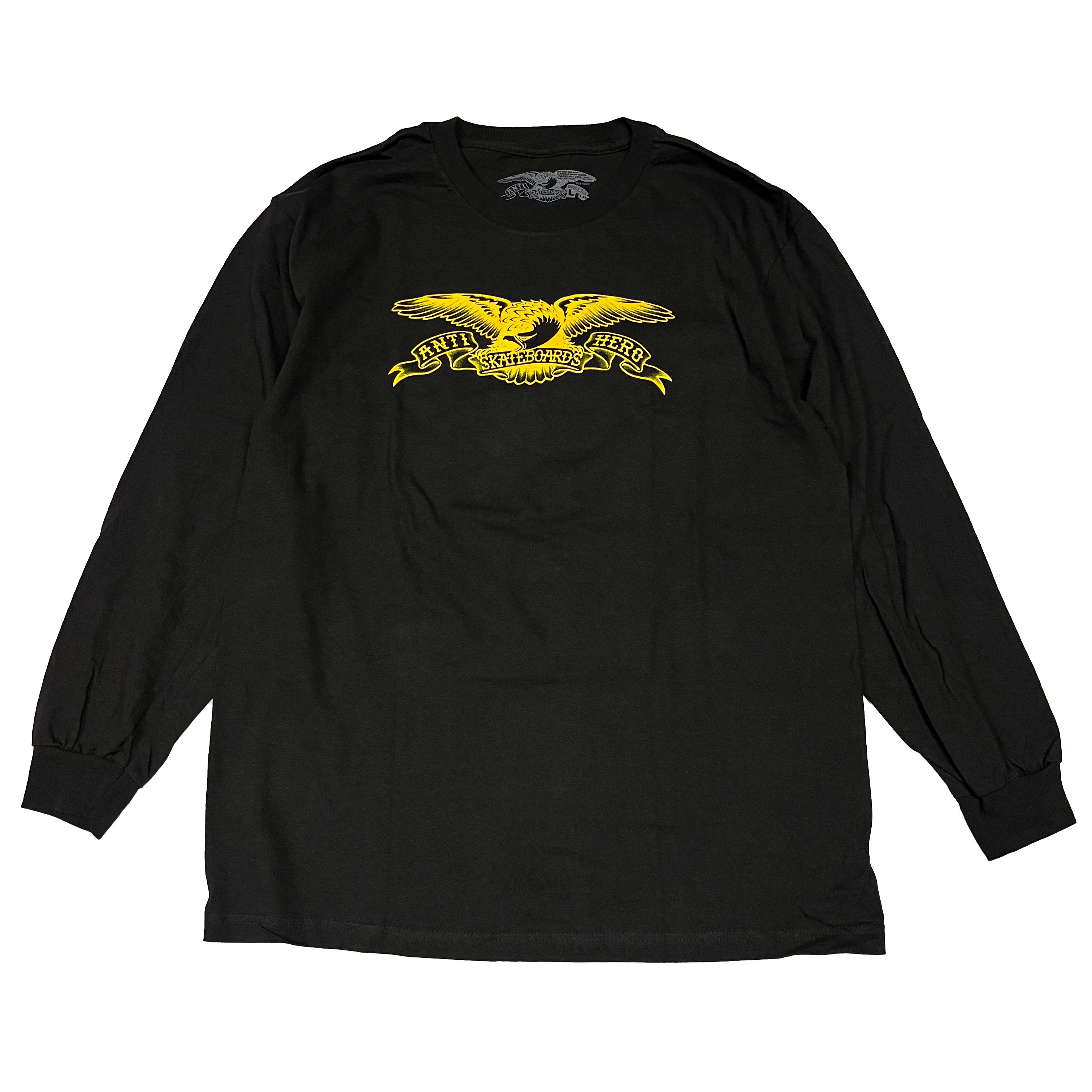 【楽天市場】【 ANTI HERO / BASIC EAGLE L/S Tee / BLACK 】 アンタイヒーロー アンチヒーロー 長袖 Tシャツ ブラック 黒 スケートボード：OHCA ...