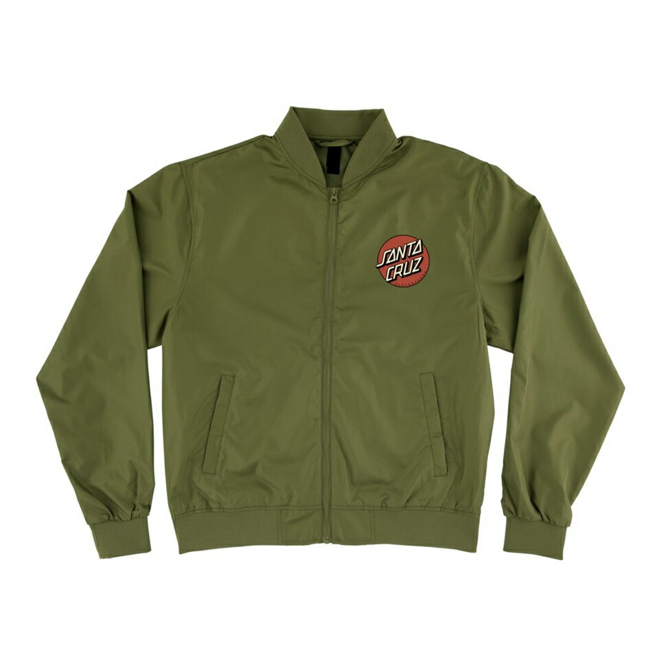 【楽天市場】【 SANTA CRUZ / CRUZ BOND BOMBER JACKETS / ARMY 】 サンタクルーズ ナイロン ...