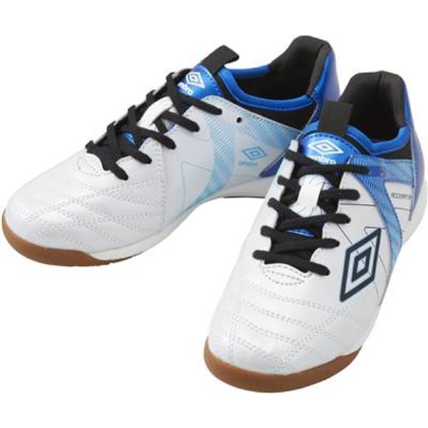 【楽天市場】Umbro アンブロ アクセレイター TR JR WIDE IN ジュニアフットサルシューズ UF5SFCF1J-WHBL(Sホワイト/ブルー/ブラック)：オオミヤスポーツ 楽天市場店
