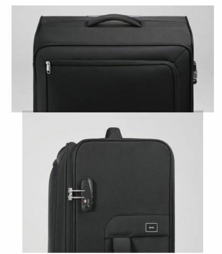 【楽天市場】ace. ロックペイントSS 35702 ブラック 58リットル 4～5泊程度のご旅行向き ソフトキャリーケース 35702 2 ...