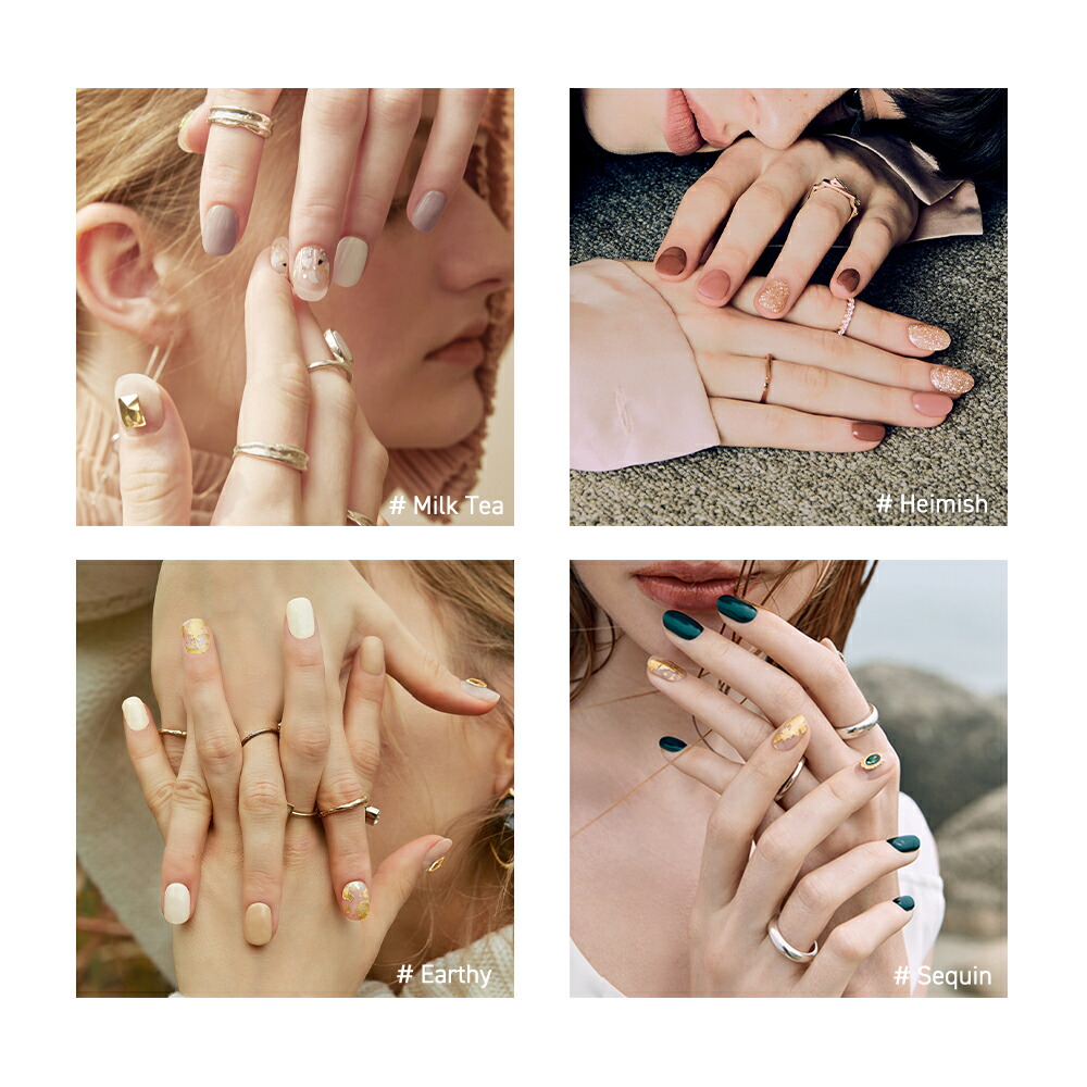 【楽天市場】【公式】N Mild latte：ND-018/ ohora gelnails nail オホーラ ネイル ジェルネイル ネイルシール セルフネイル ネイルステッカー おうちネイル ...