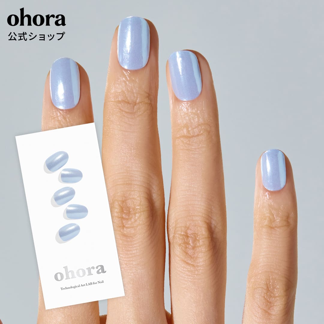 【楽天市場】【公式】N Light Blue Chrome：NM-007-G/ ohora gelnails nail オホーラ ネイル ジェルネイル ネイルシール セルフネイル ネイル ...