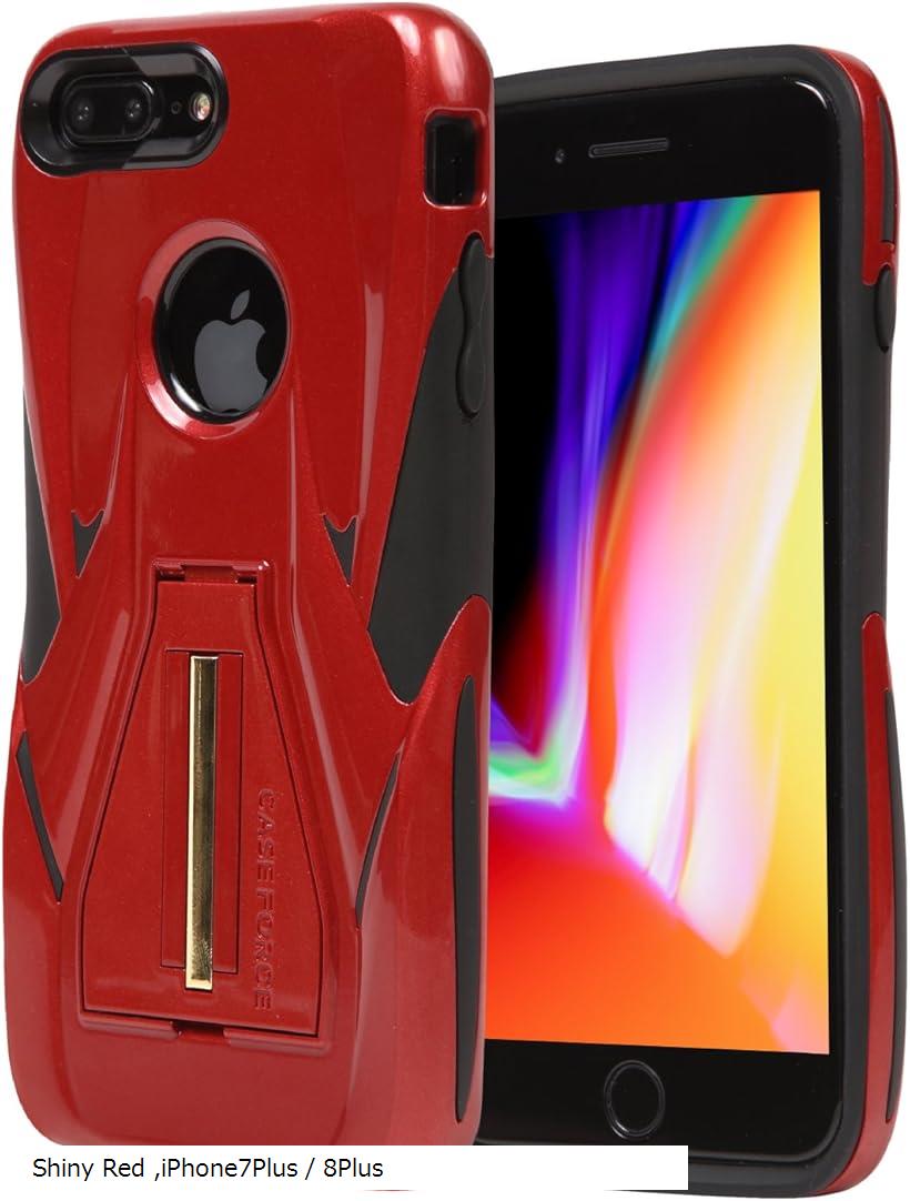 【楽天市場】iPhone7Plus iPhone8 ケース 耐衝撃 カバー 落下 衝撃に強い 落下時にアイフォンをがっちりガード スタンド機能付き 衝撃吸収バンパー 充電対応 Shiny ...