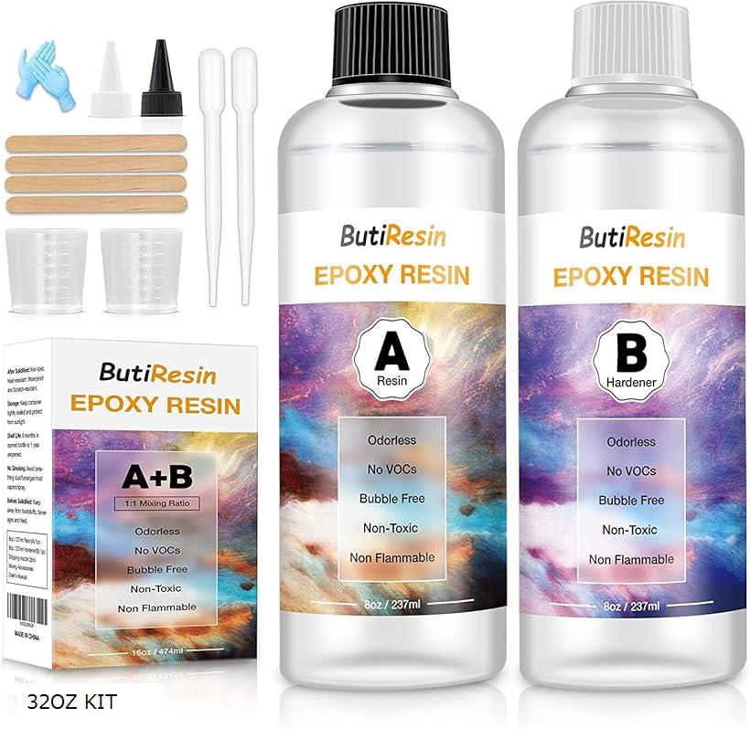 【楽天市場】【全品P5倍★お買い物マラソン】二液性 エポキシアート レジン液 大容量 530g/474ml クリスタル 主剤＆硬化剤 配合容積比率1：1 ハード タイプ 低粘度(スーパーグロス ...