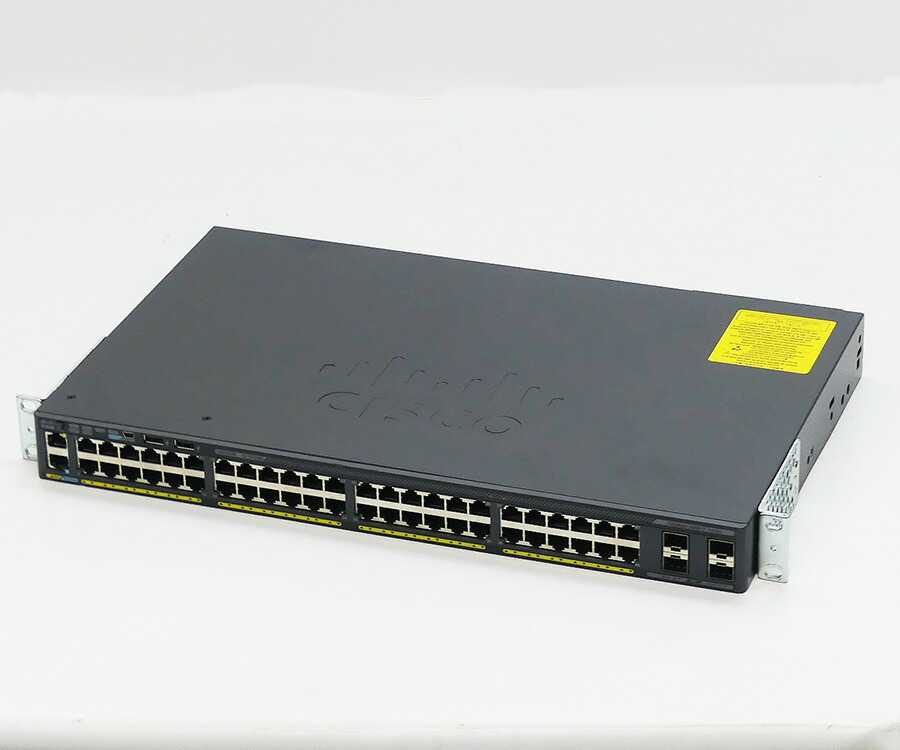 【楽天市場】CISCO シスコ Catalyst 2960X-48TS-L (WS-C2960X-48TS-L) 【L2スイッチ(LAN ...