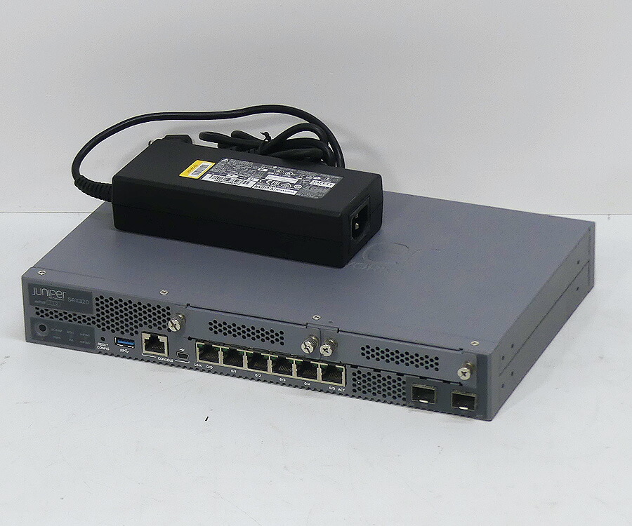 【楽天市場】Juniper Networks SRX320 サービス ゲートウェイ （ACアダプター付属・初期化済み） 【中古 ルーター ...