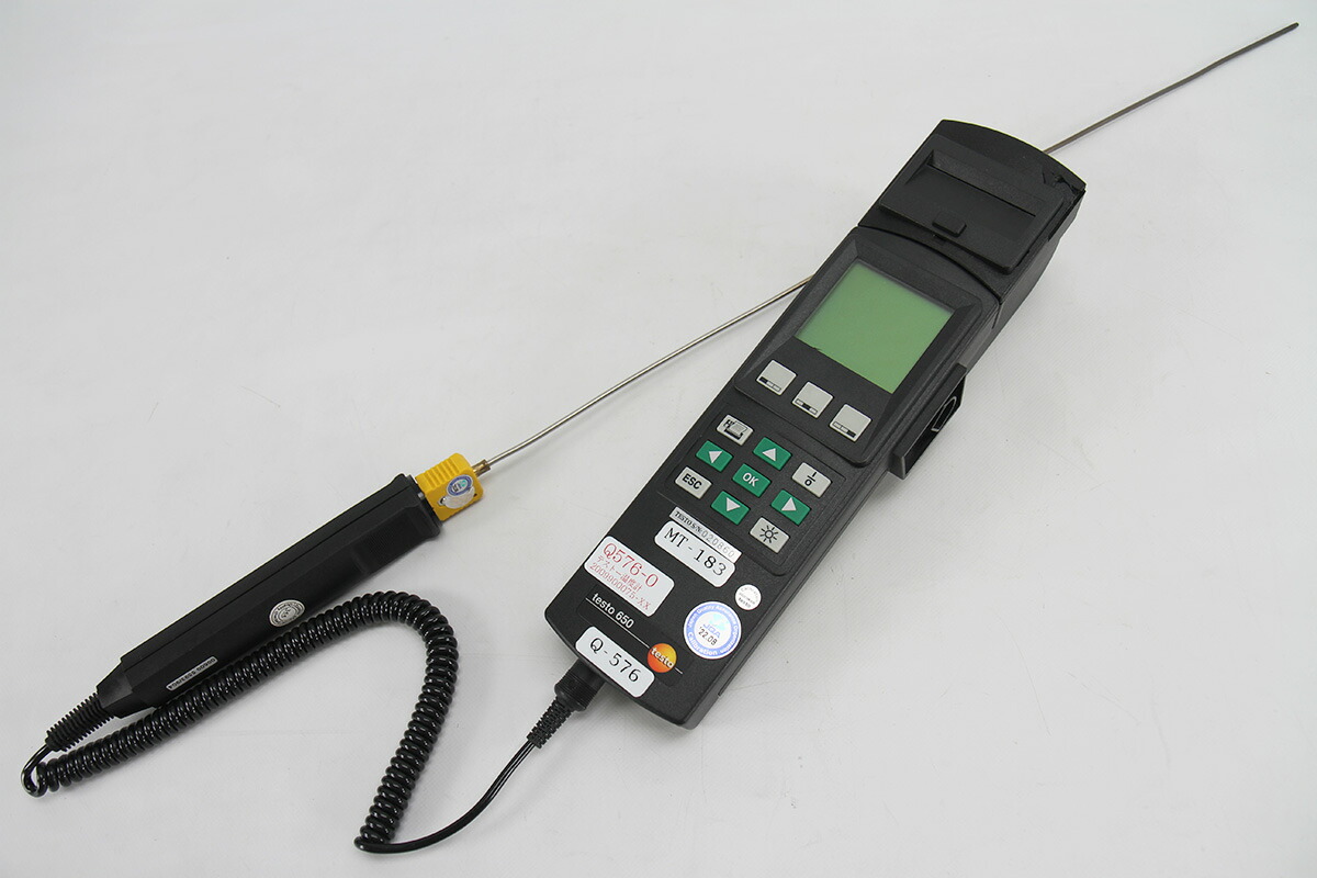 【楽天市場】多機能環境測定器 TESTO 650 マルチ計測器【一カ月保証有り】【大阪発】【送料無料】：オフィスハードウェアエーワン