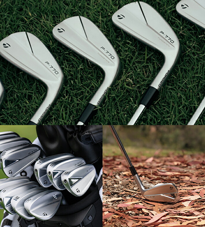 【楽天市場】【メーカーカスタム】【2023年モデル】 テーラーメイド オール ニュー P770 単品アイアン #3(19.5°),#4(22. ...
