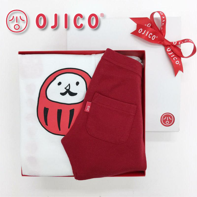 【楽天市場】OJICO（オジコ）ベビーギフトセット「DARUMA」（ダルマ）：TシャツのOJICO楽天市場店