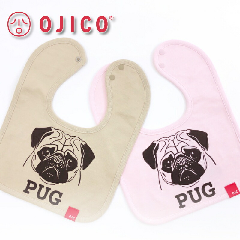 【楽天市場】OJICO（オジコ）スタイ「PUG」（パグ）：TシャツのOJICO楽天市場店