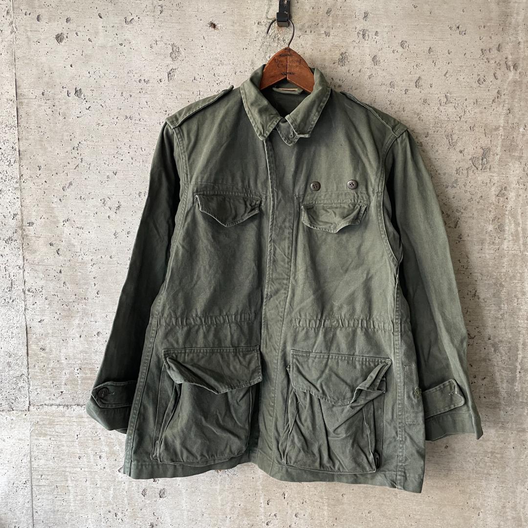 【楽天市場】AY23 本物 サイズ22 フランス軍 M47 ジャケット 前期型 m-47：福井産米と雑貨 おじま商店