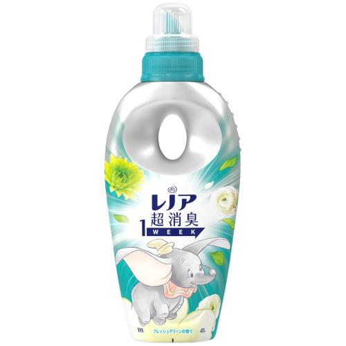 【楽天市場】レノア 超消臭1WEEK 柔軟剤 フレッシュグリーン 本体 ディズニーコラボデザイン 400mL：OKストアー
