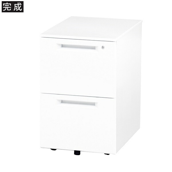 【楽天市場】インワゴン 2段引出し W39.5×D55×H61.5cm 個人様宛配送不可 [WJ-IN2]：オフィス家具店スギハラ