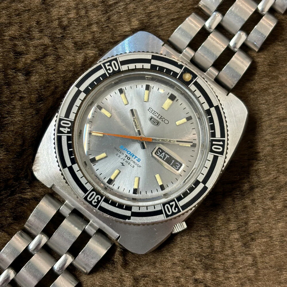 【楽天市場】SEIKO セイコー 腕時計 メンズ 5スポーツ Ref.5126-8130 1969年製 自動巻き 中古 アンティーク：御徒町宝石問屋