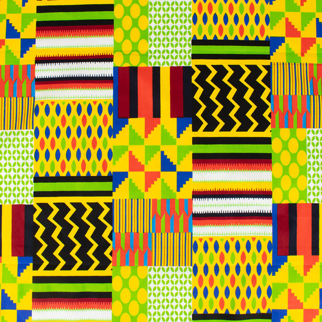 【楽天市場】生地 アフリカ布 キテンゲ 24SS 17.イエロー 09Ae99_：新宿オカダヤ コスプレ店