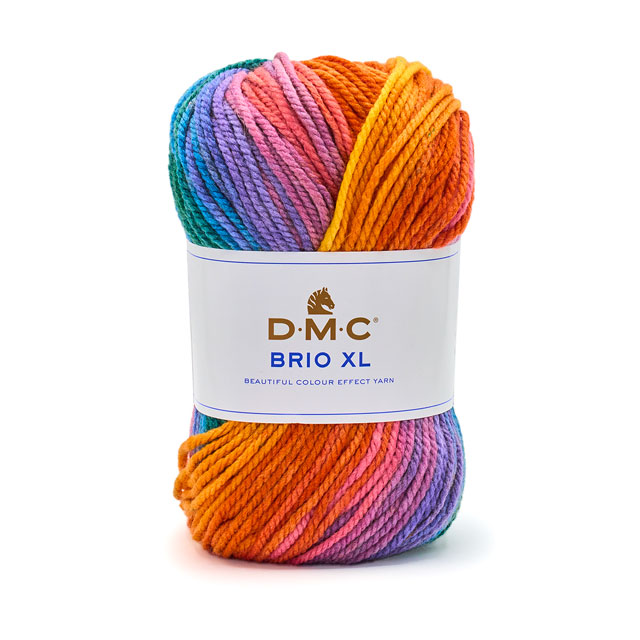 【楽天市場】毛糸 DMC Brio XL・ブリオ XL（8155） 400.ビビットレインボー 06Co99_：新宿オカダヤ楽天市場店