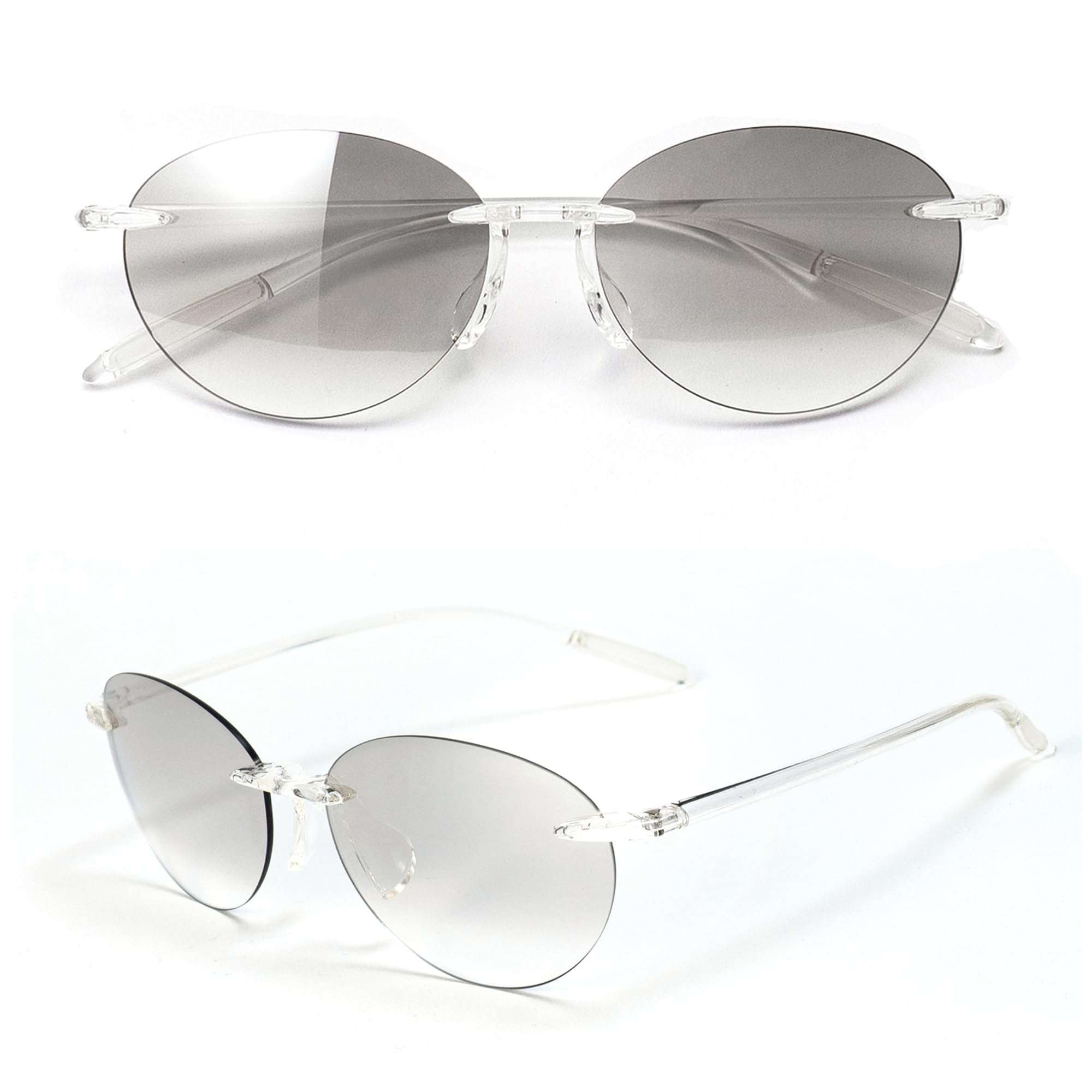 【楽天市場】空気のように軽い エアーサングラス サングラス ウォーキング UVカット サングラス 超軽量 AS-5002-C3：お買い得本舗 岡山店