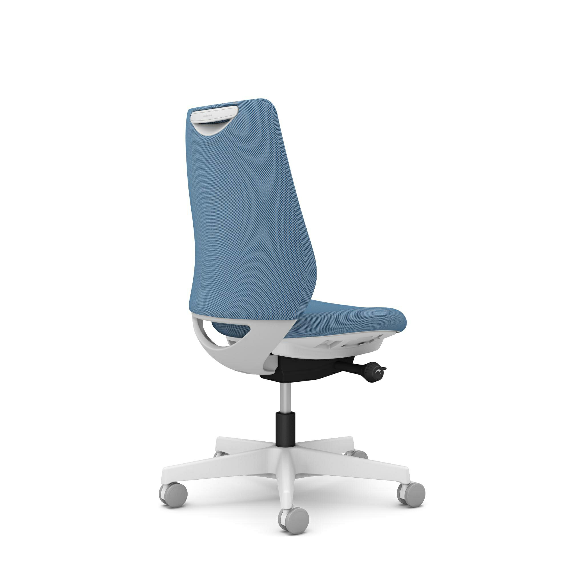 【楽天市場】オカムラ Potam ポータムチェア スタンダードバック 背クッション 肘なし フレーム：ホワイト ナイロンキャスター 張地 ...