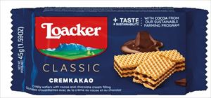【楽天市場】送料無料 ロアカー ウエハース クラシック クリームカカオ 45g×24個：御用蔵 大川