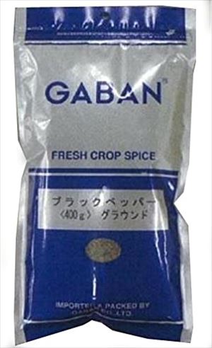 【楽天市場】GABAN ブラックペッパー グラウンド 400g：御用蔵 大川