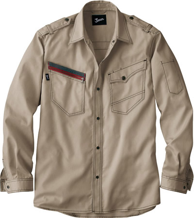 【楽天市場】自重堂 Jawin 秋冬作業着 51704 長袖シャツ EL：仕事服 おきに．R