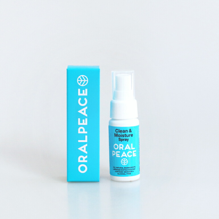 【楽天市場】【マラソン★P最大49倍】ORALPEACE[オーラルピース]Clean & Moisture Spray Mint[マウススプレー マウスウォッシュ 30ml ミント 口腔ケア ...
