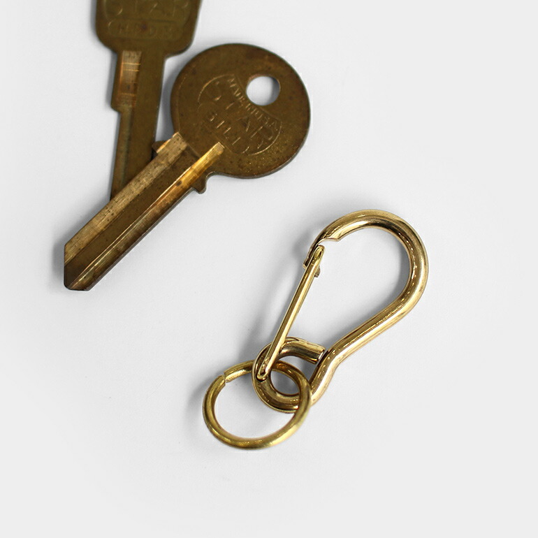 【楽天市場】【100円クーポン配布中】BUFF[バフ]Carabiner Key Ring Gold[キーホルダー キーリング カラビナ ゴールド シンプル]：CDC general store