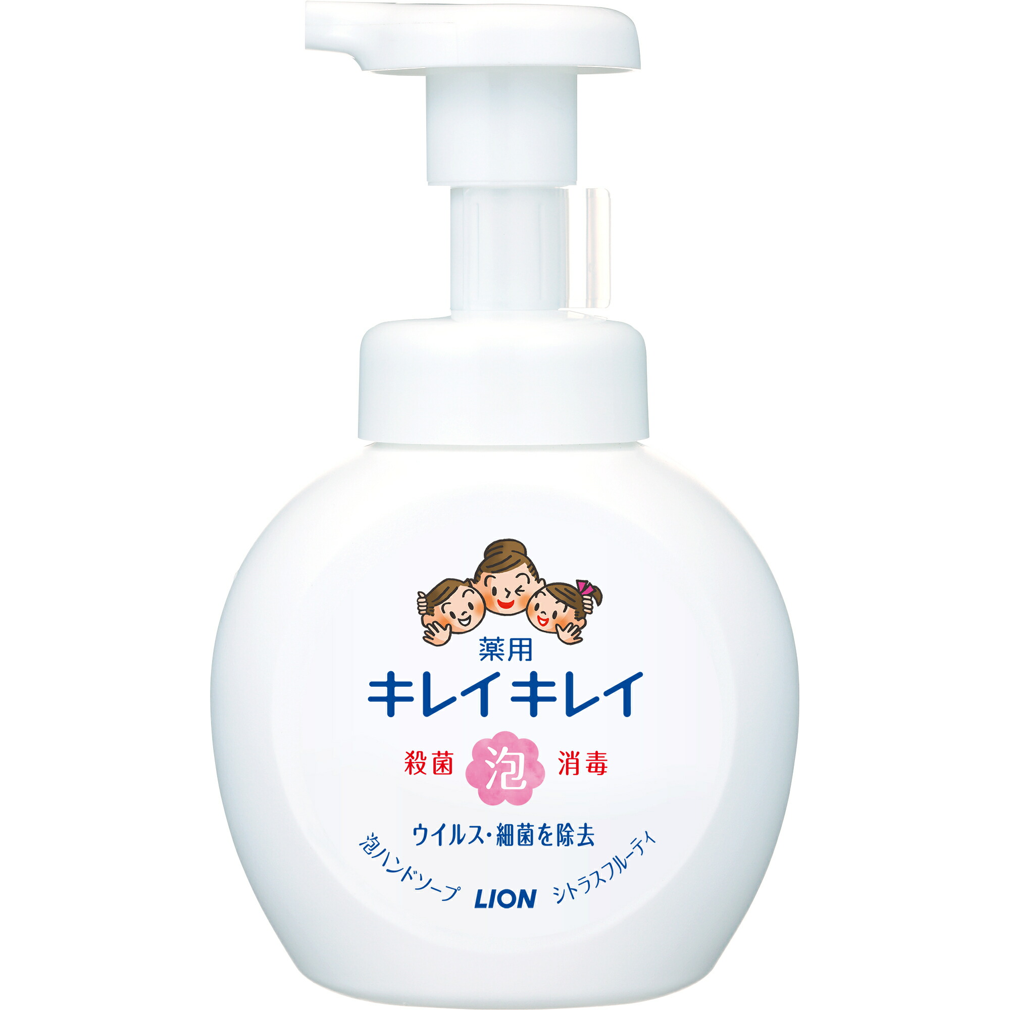 【楽天市場】ライオン キレイキレイ 薬用 泡ハンドソープ シトラスフルーティの香り 本体 ポンプ 250ml 【医薬部外品】ハンドソープ 泡 ...