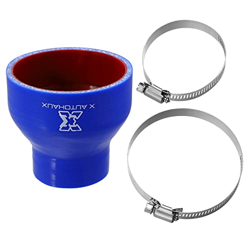 【楽天市場】X AUTOHAUX シリコンホース ストレート シリコンパイプ ラジエーターホース 内径45-76mm 長さ76mm ホースバンド付き 耐熱 耐寒 耐久 パイピング 接続ホース ...