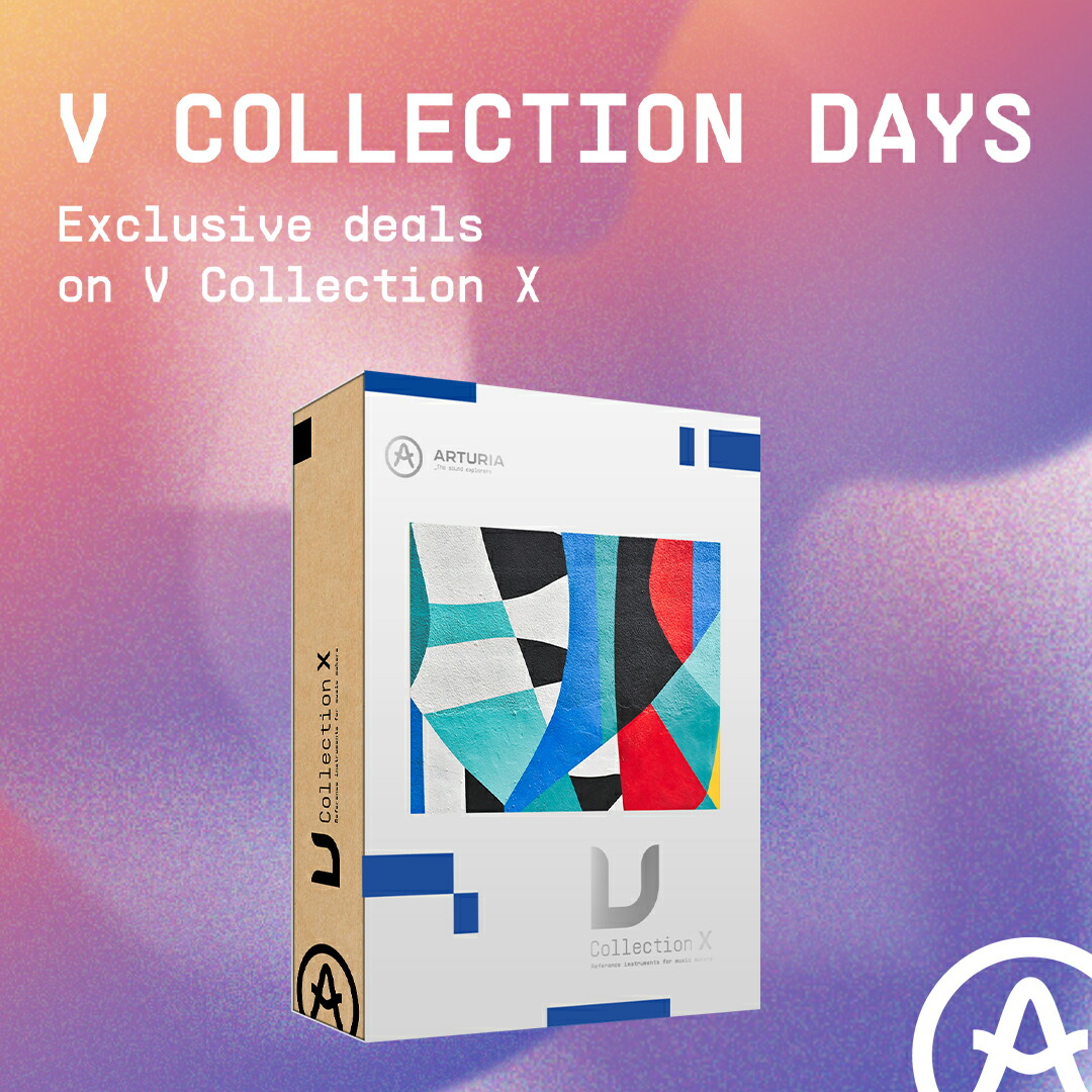 【楽天市場】ARTURIA V COLLE LCNS（V Collection X）オンライン納品：オクムラ楽器 楽天市場店