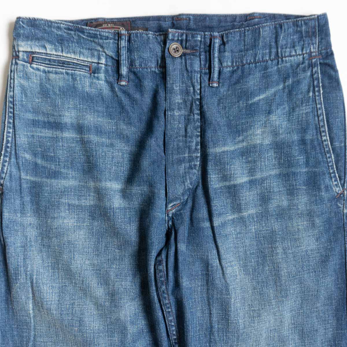【楽天市場】【極美品】RRL 【 DENIM TROUSER 】29×30 デニム トラウザー パンツ インディゴ ダブルアールエル：OLD ...