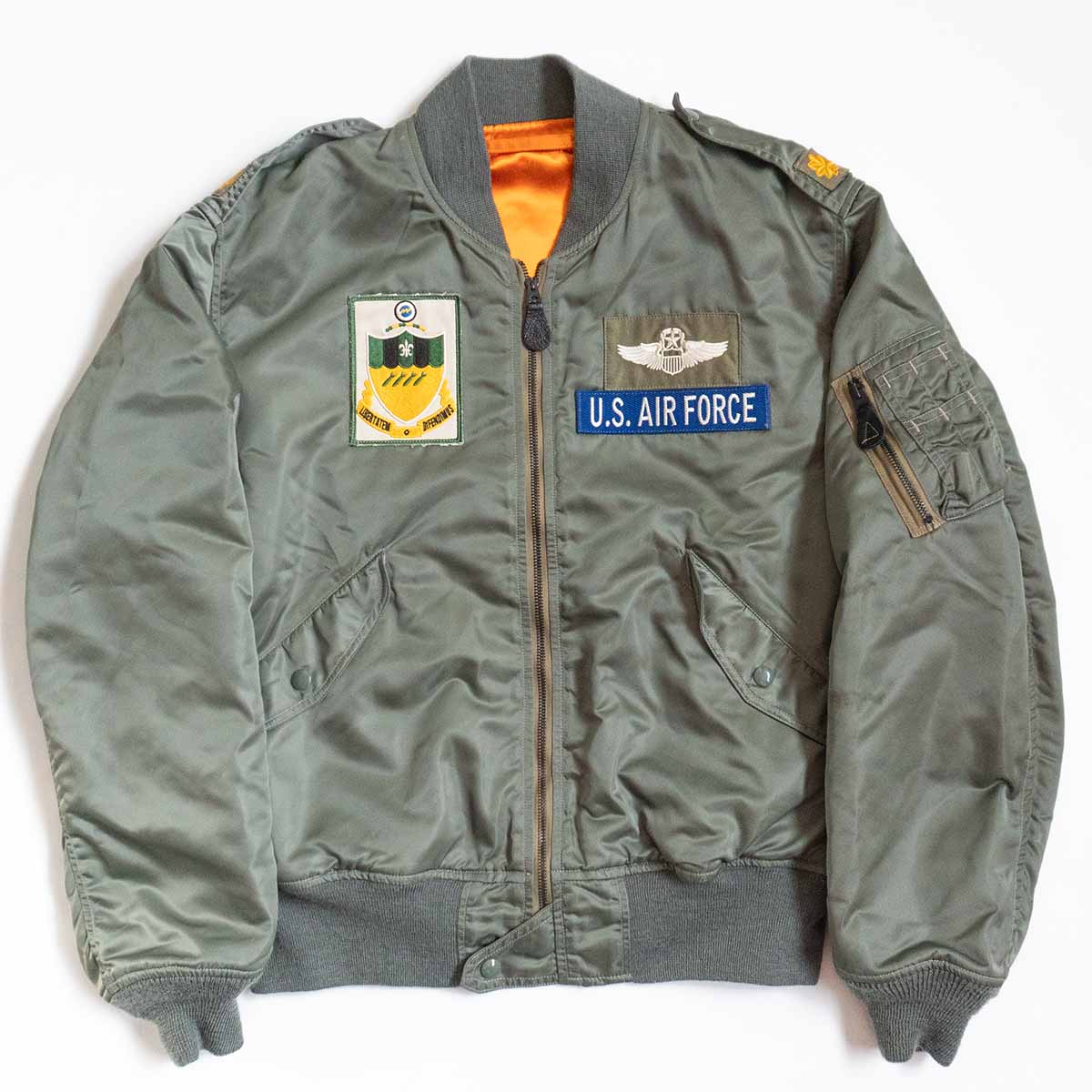 【楽天市場】【雰囲気抜群/カスタムモデル】THE REAL McCOY'S 【L-2B JACKET 2d BOMB WING 】XL リアル ...