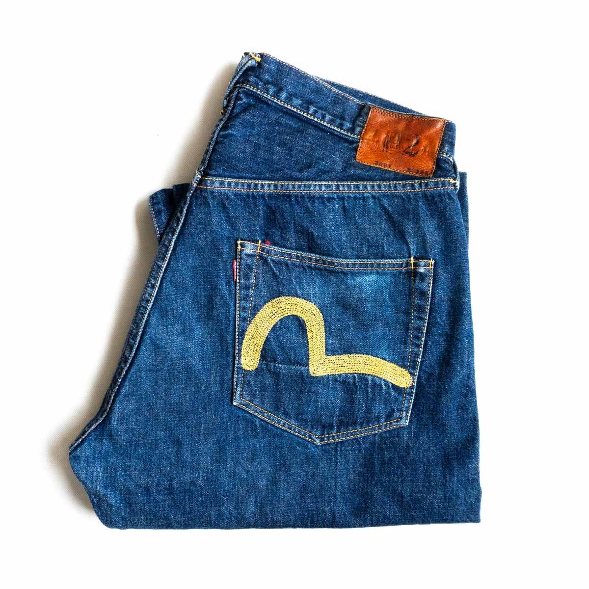 【楽天市場】【雰囲気抜群】EVISU 【LOT.2001 デニムパンツ】38×35 エビス ジーンズ：OLD BOY SHOP