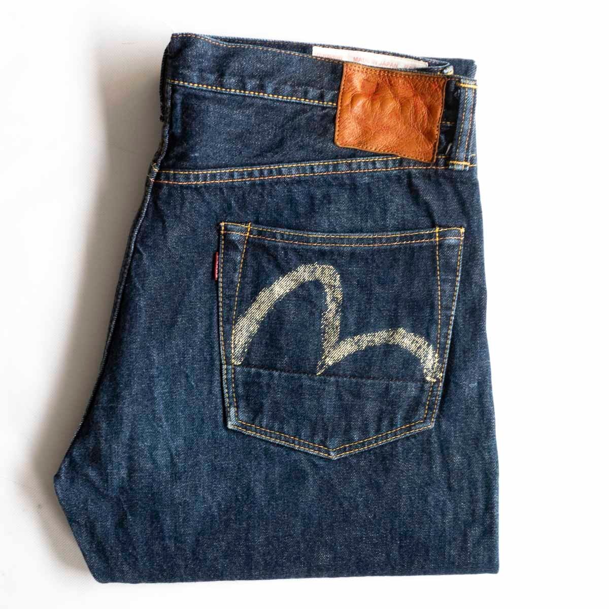 【楽天市場】【雰囲気抜群/濃紺】EVISU 【LOT.2001 デニムパンツ】36×34 エビス ジーンズ カモメ：OLD BOY SHOP